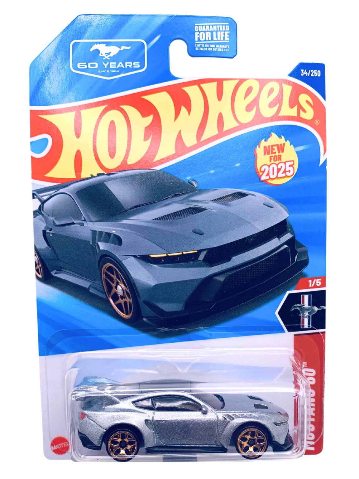 Hot Wheels Ford Mustang GTD - 2025 Mustang 60th