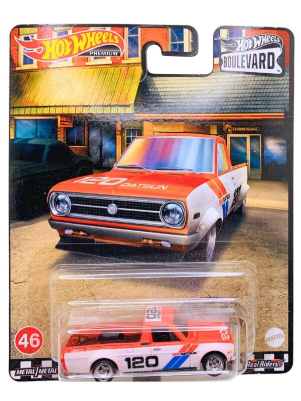 Hot Wheels Premium 1975 Bre Datsun Sunny Truck (B120) - 2022 Hot Wheels Boulevad